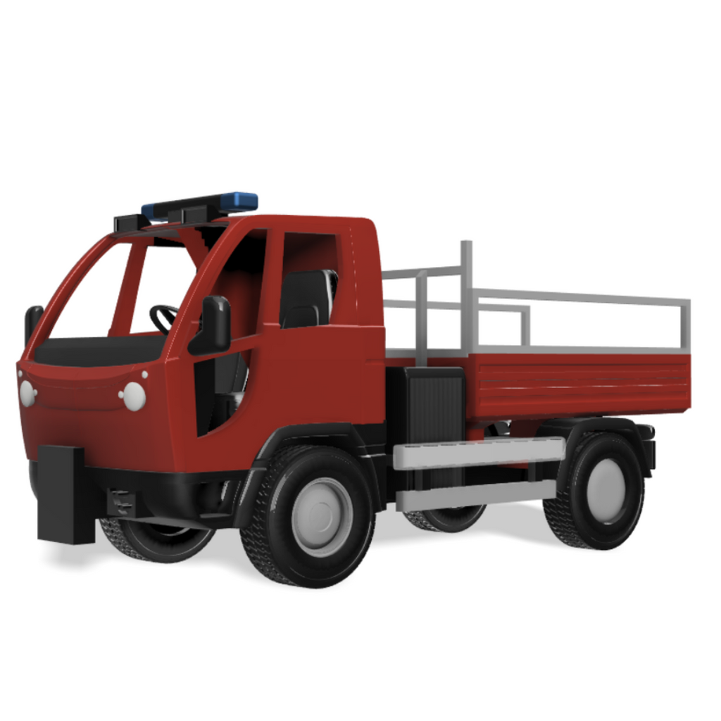 Multicar Fumo Feuerwehr Pritsche | 1:120 – 3D Druck Garage